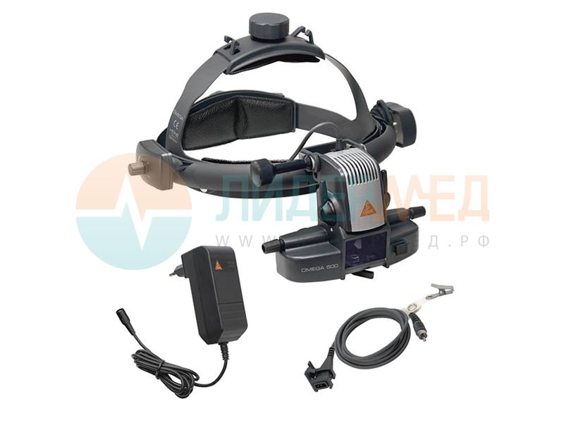 Офтальмоскоп непрямой бинокулярный OMEGA 500 LED 6 В